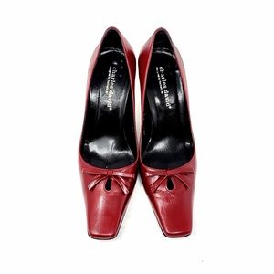 Charles David | Shoes | Sexy Classy Red Leather Heels By Charles David ...